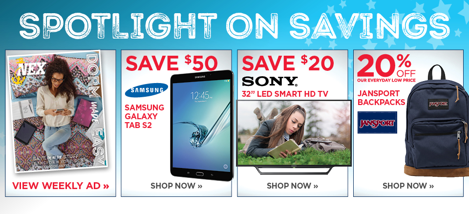 Navy Exchange: You Serve, You Save | Official Site