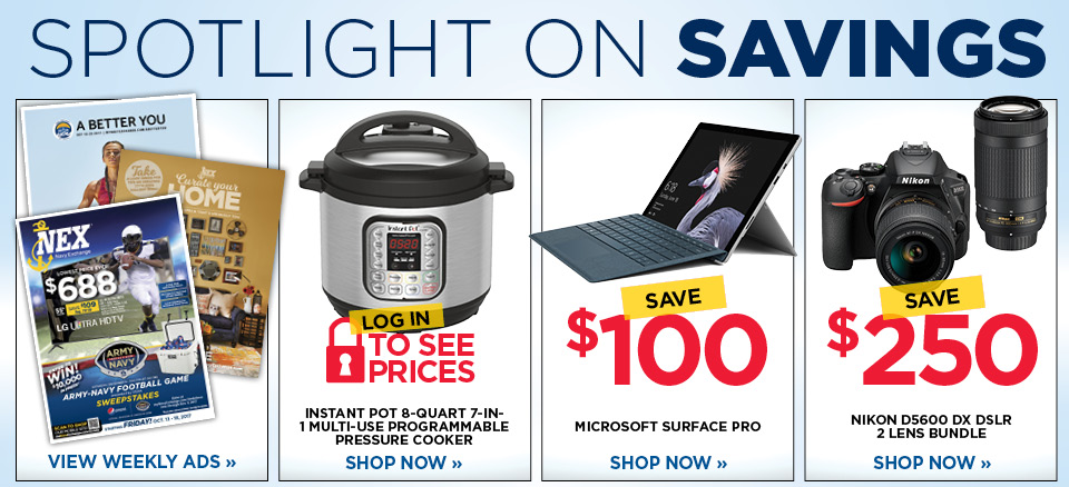 Navy Exchange: You Serve, You Save | Official Site