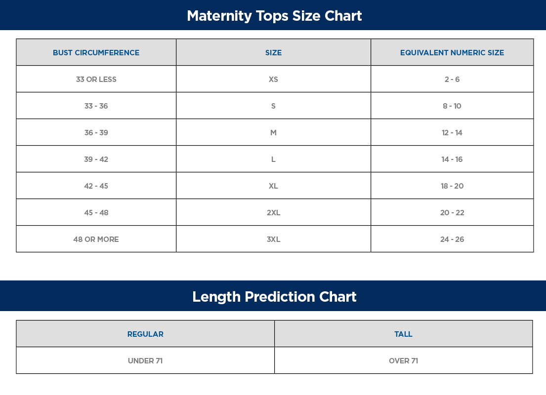 Ladies Blouse Size Chart Portalposgradountedupe