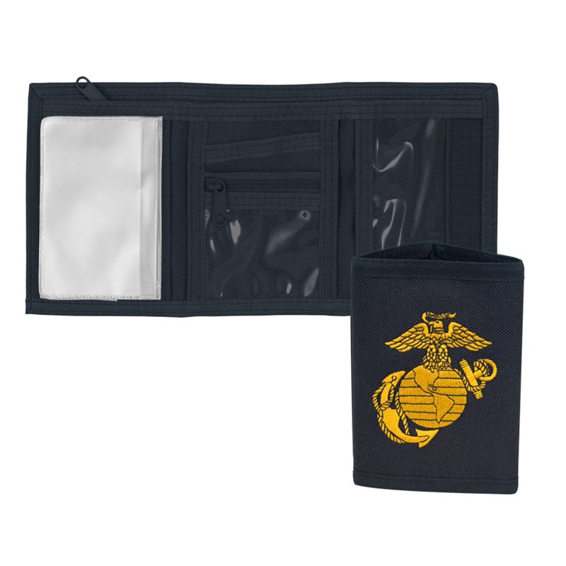 Advantus Usmc Tri-fold Wallet | Marine Gifts & Collectibles | Military ...