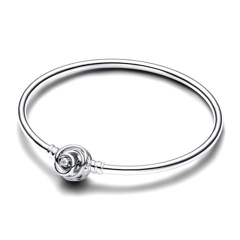 Pandora Moments Encircled Clasp Bangle Fashion Bracelets Accessories Shop Your Navy Exchange Official Site