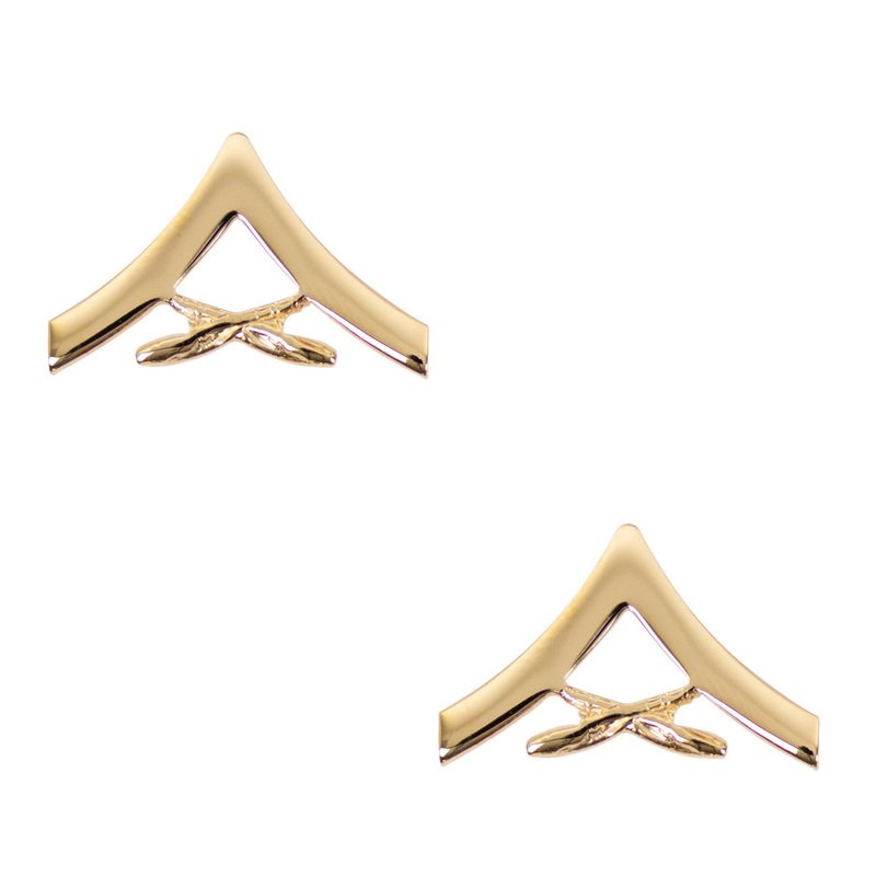 Usmc Chevron Gold Metal Lcpl | Rank Insignia | Military - Shop Your ...