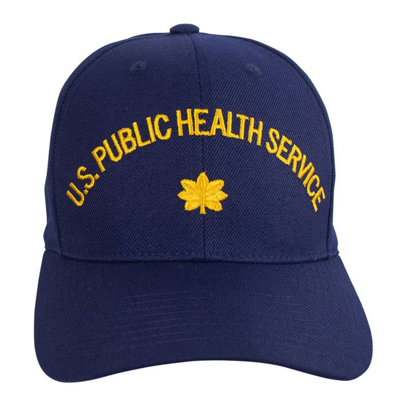 Usphs Ball Cap Blue W/ Emblem Lcdr | Public Health Service | Military ...