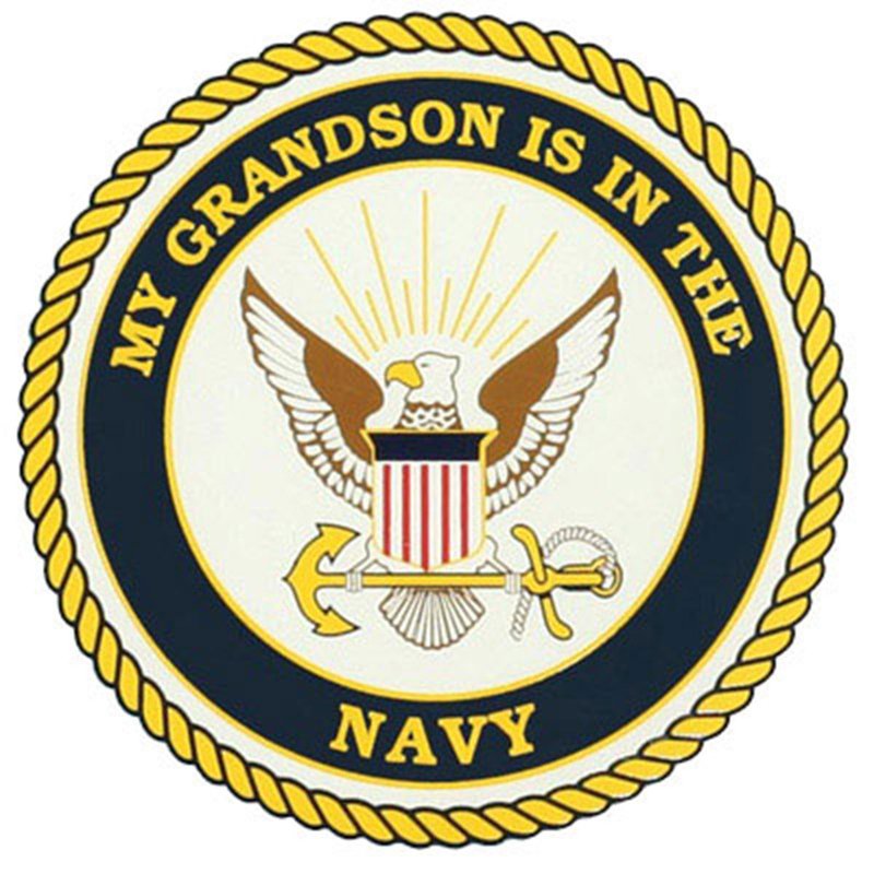 Mitchell Proffitt Usn Grandson Decal | Patches,stickers,pins & Magnets ...