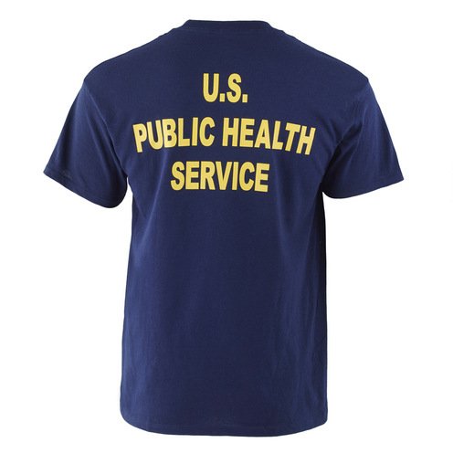 Mj Soffe Usphs Logo Navy Blue Undershirt | Public Health Service ...