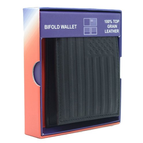 Stone Mountain Men's Rfid American Flag Bifold Wallet | Men's Wallets ...