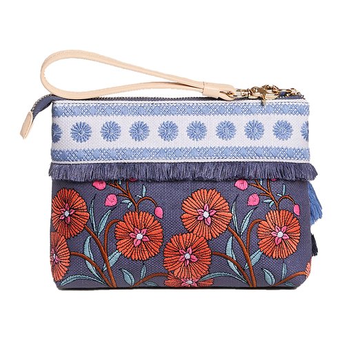 Spartina 449 Oyster Factory Floral Sprigs Maci Wristlet | Women's Wallets & Wristlets ...