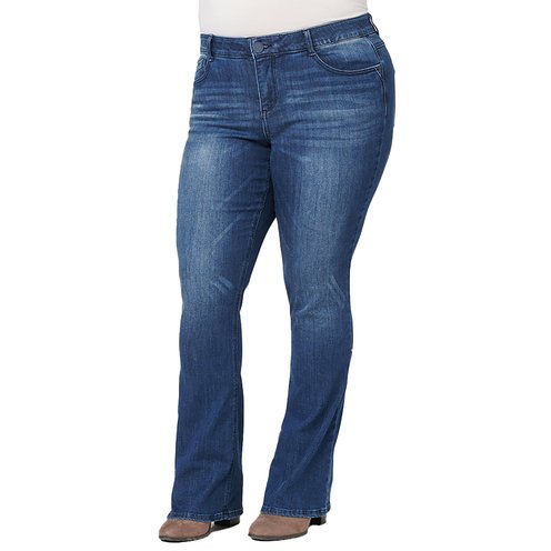 Democracy Women's Absolution Itty Bitty Boot Denim Jeans | Women's ...