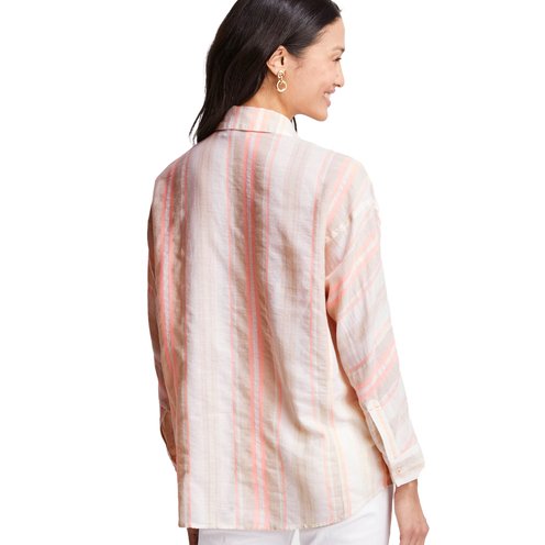 Vineyard Vines Women's Stripe Button Down Shirt | Women's Collared ...