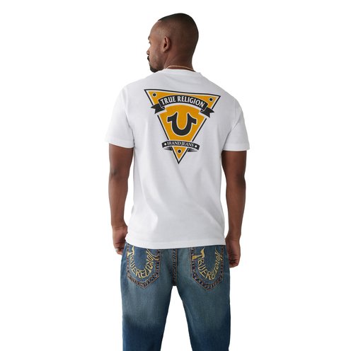 True Religion Men's Classic Pindrop Tee | Men's Casual & Dress Tees ...