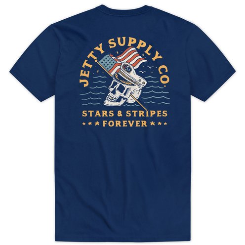 Jetty Men's Stars And Stripes Tee | Men's Surf & Skate Tees | Apparel ...