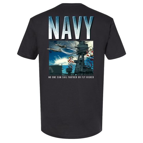 Eoi Mens Navy Destroyer T-shirt | Men's Navy Pride Tees | Military ...