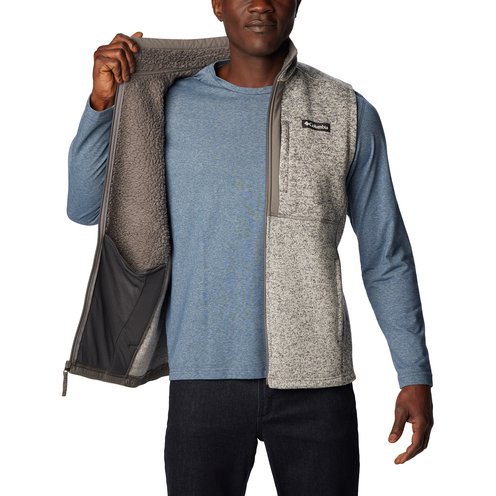 Columbia Men's Sweater Weather Full Zip Fleece Vest | Men's Outdoor ...