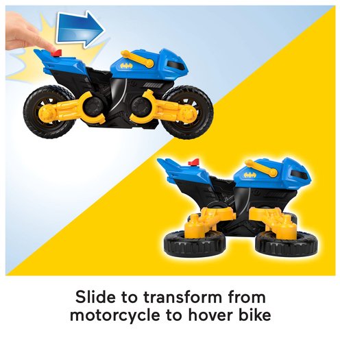 Fisher-price Imaginext Dc Comics Bat-tech Batcycle Playset | Action ...