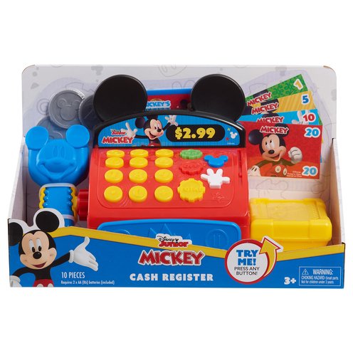 Toy Cash Register Disney Jr. Mickey Mouse Clubhouse Cash Register ...