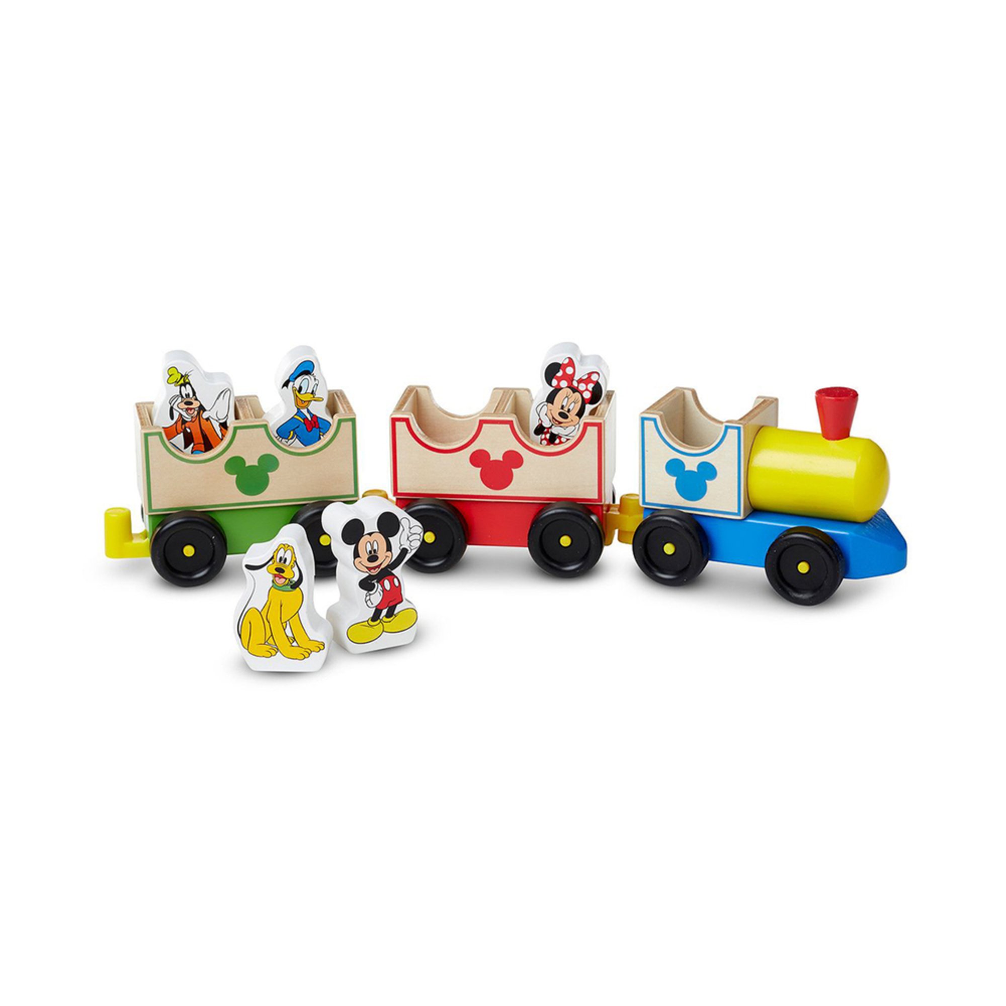 Mickey Mouse & Friends Wooden All Aboard Train | Early Learning Toys ...