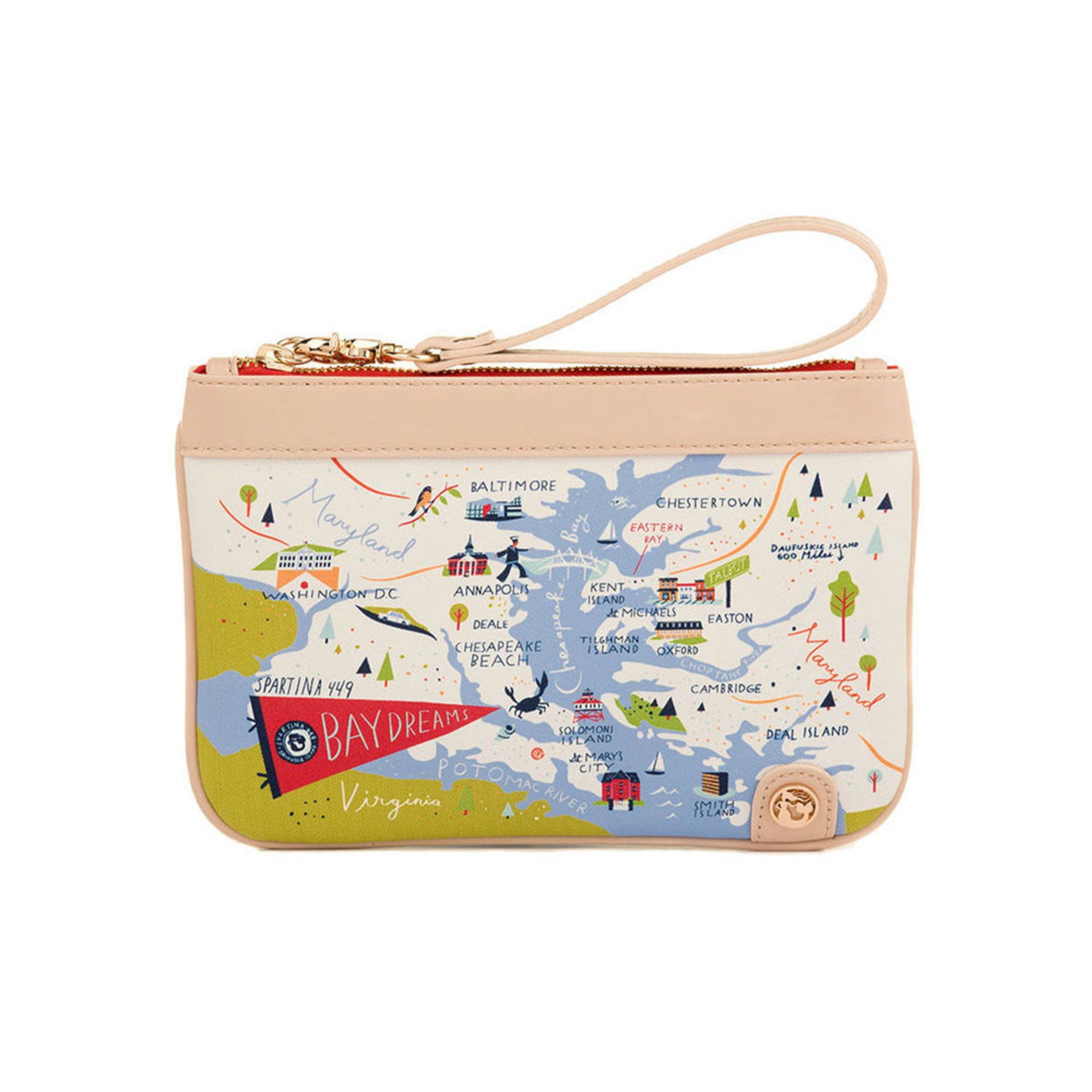 Spartina 449 Bay Dreams Zip Wristlet | Wristlets | Accessories - Shop ...