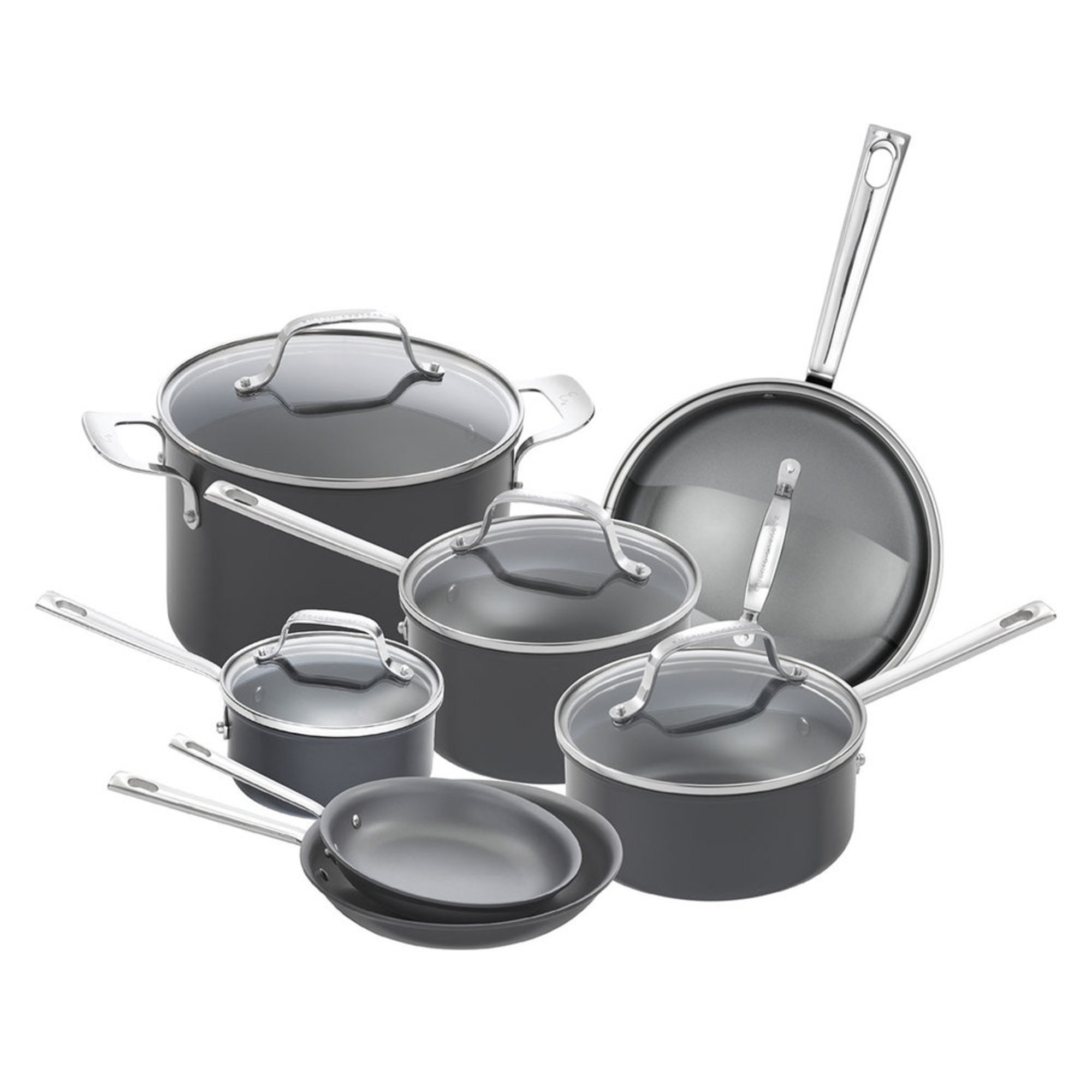 Emeril 12-piece Hard Anodized Cookware Set | Cookware Sets | For The ...