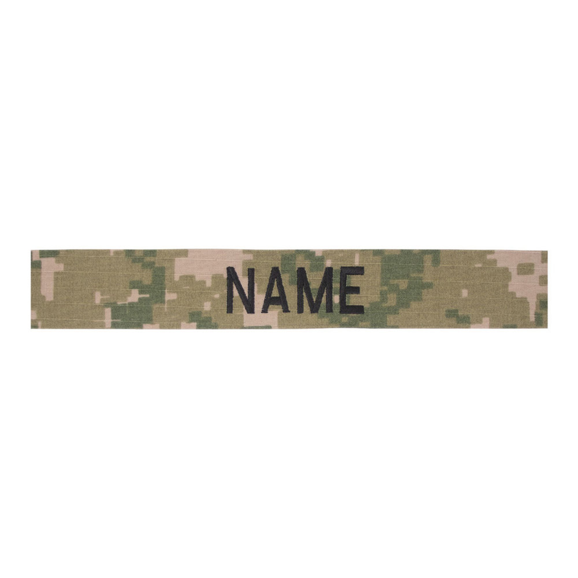 Nwu Type-iii Woodland Nametape | Name Tapes | Military - Shop Your Navy ...