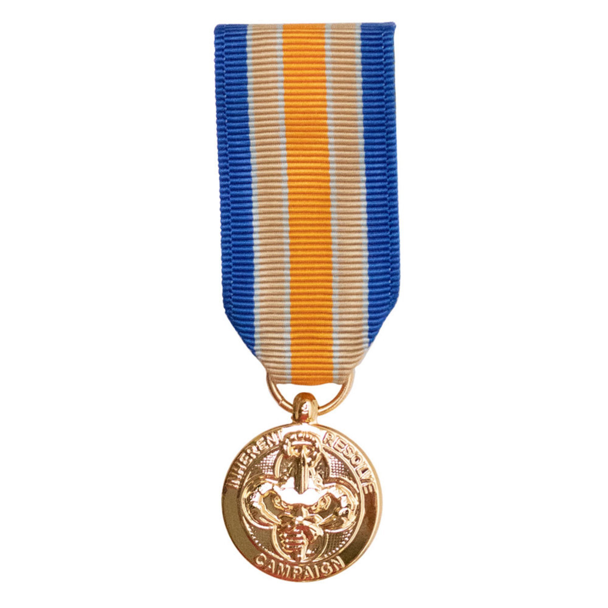 Medal Miniature Anodized Inherent Resolve Campaign | Anodized Miniature ...