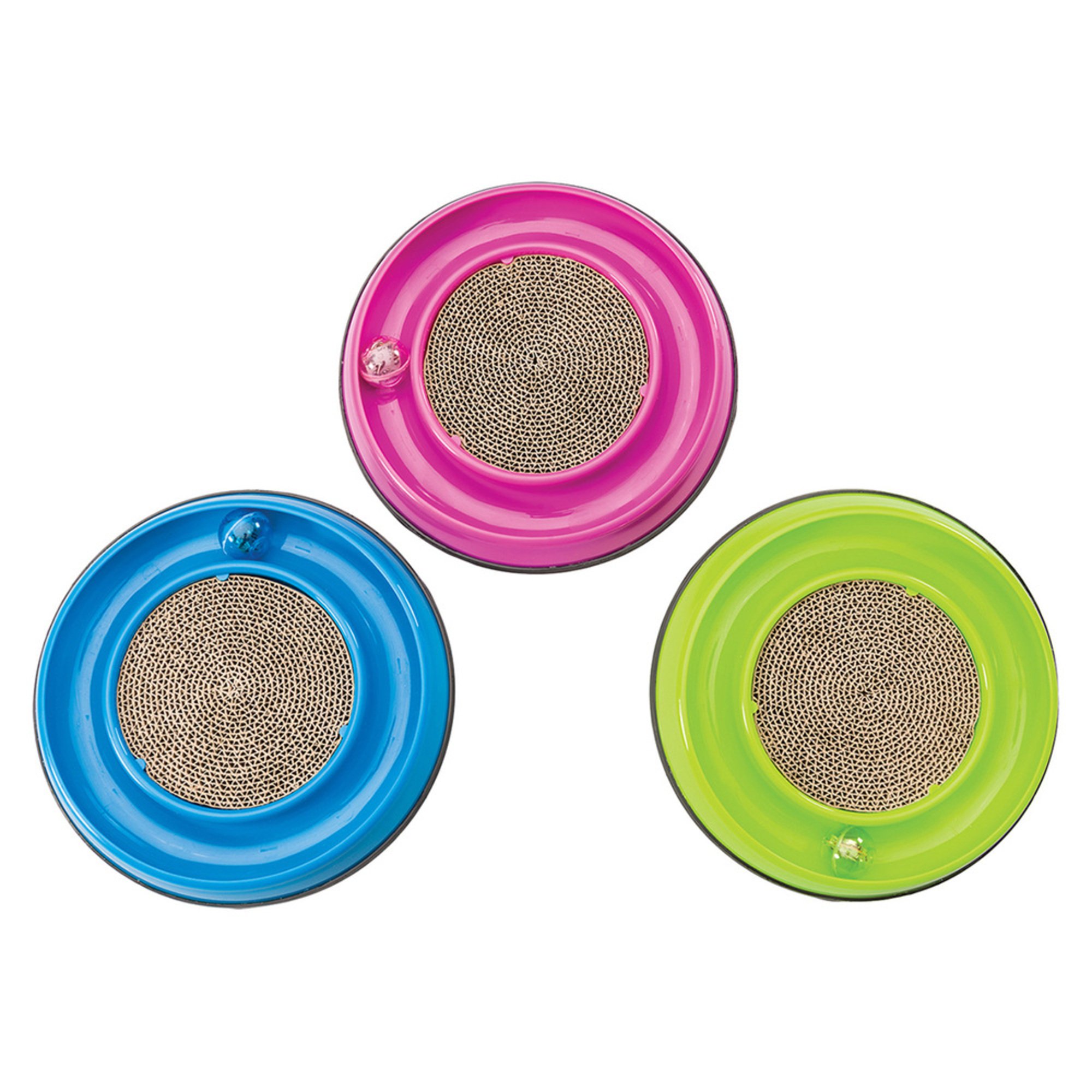 Ethical Pet Rockin' 10" Round Scratcher Cat Toy | Cat Toys | Pet - Shop ...