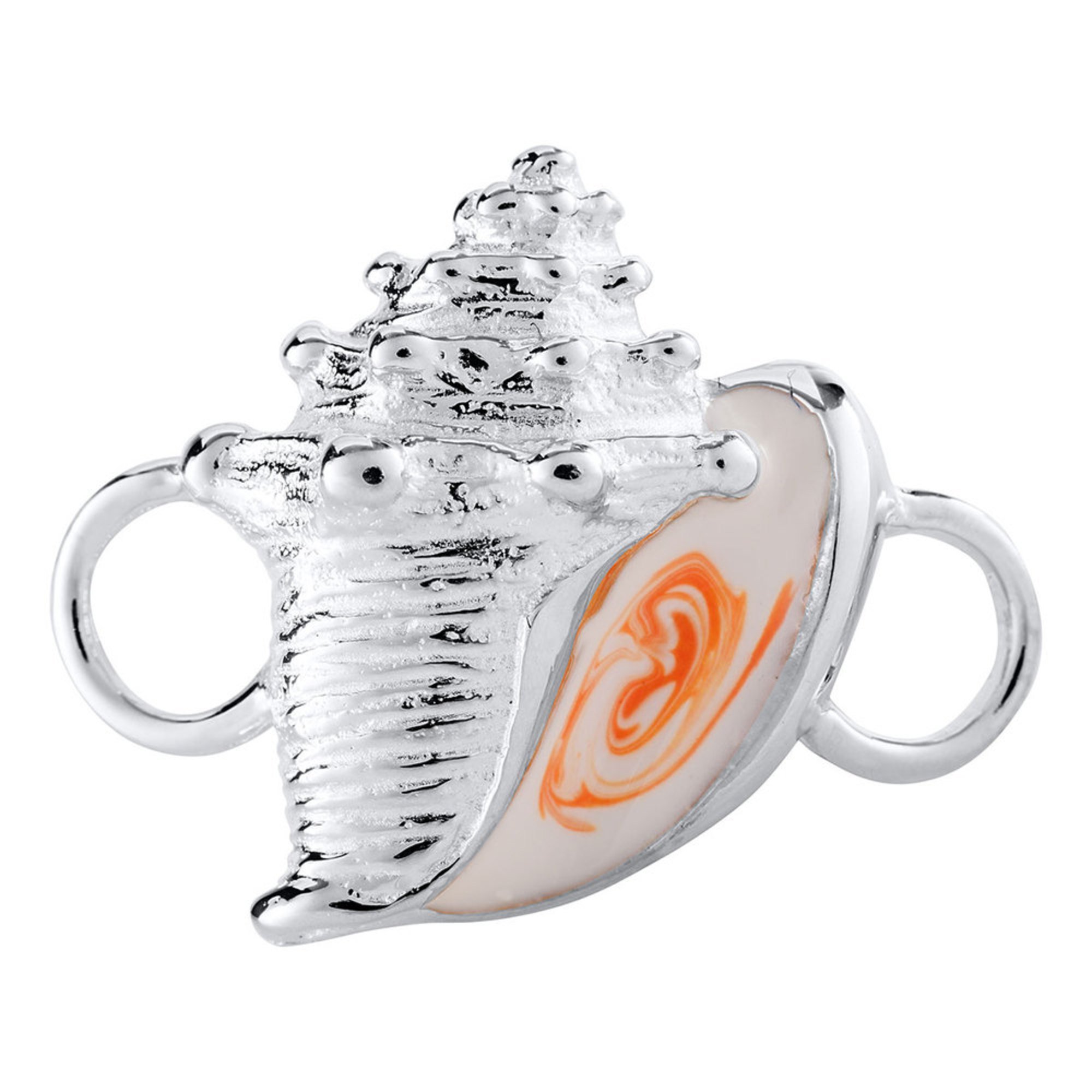 Lestage Conch Shell Convertible Clasp | Charms - Shop Your Navy ...