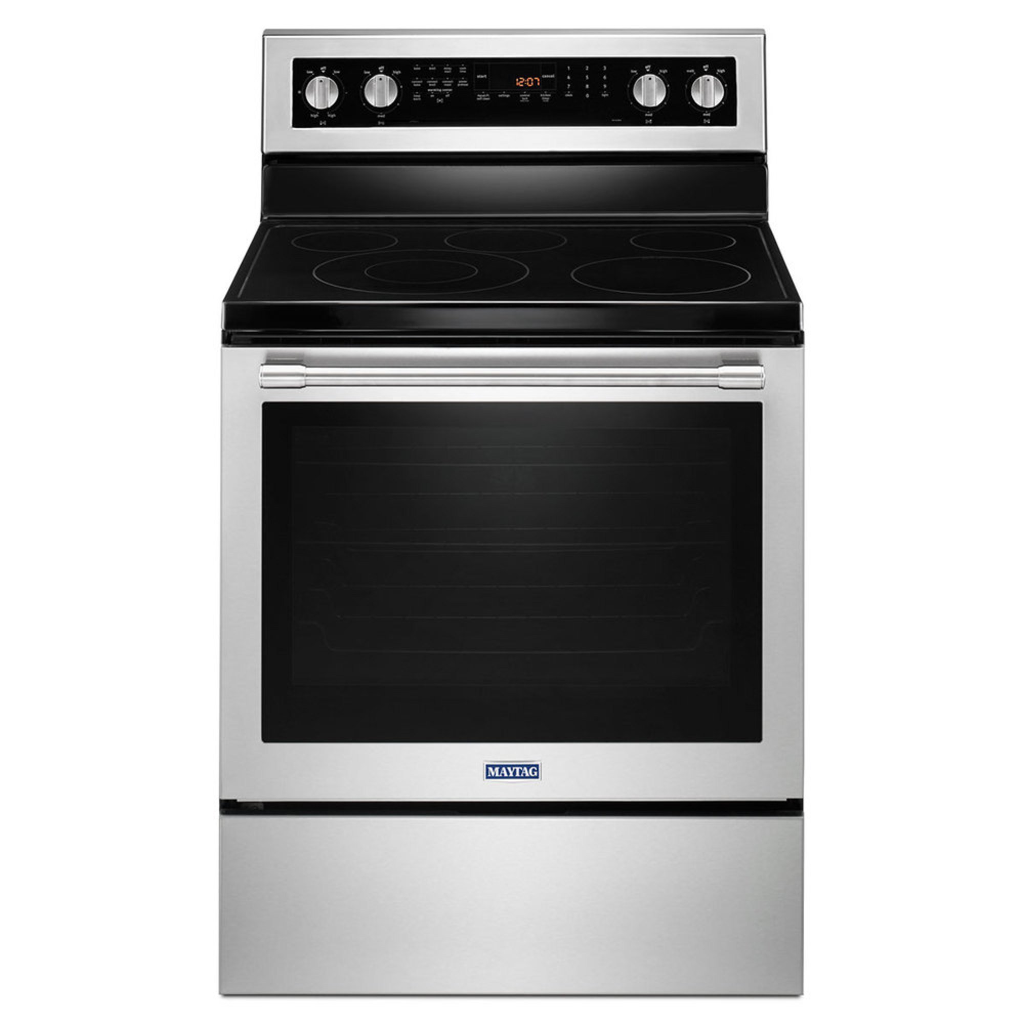 Maytag 6.4-cu.ft. Freestanding Electric Range, Stainless Steel ...