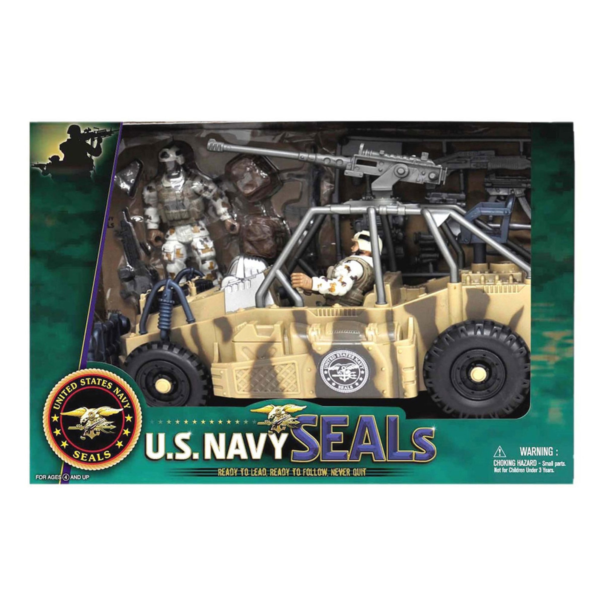 Excite U.s. Navy Seals Set Of 2 Figures & Watercraft Toy | Cars ...