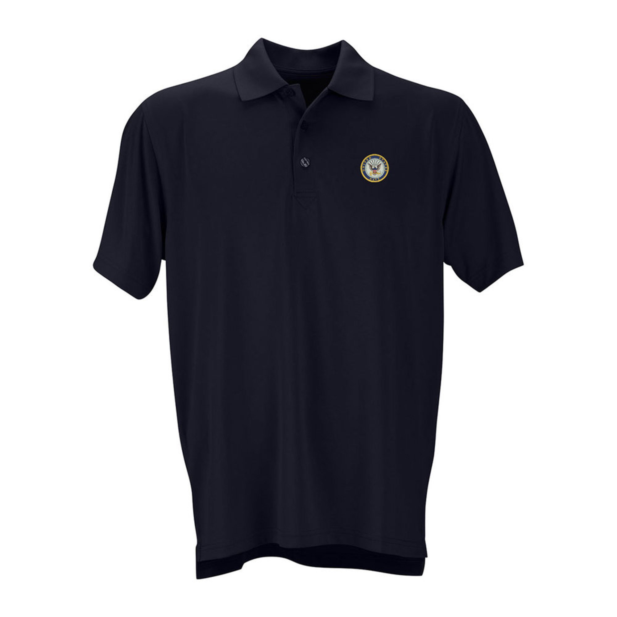 Vantage Men's Mesh Polo With Navy Seal | Men's Navy Pride Polos | Navy ...