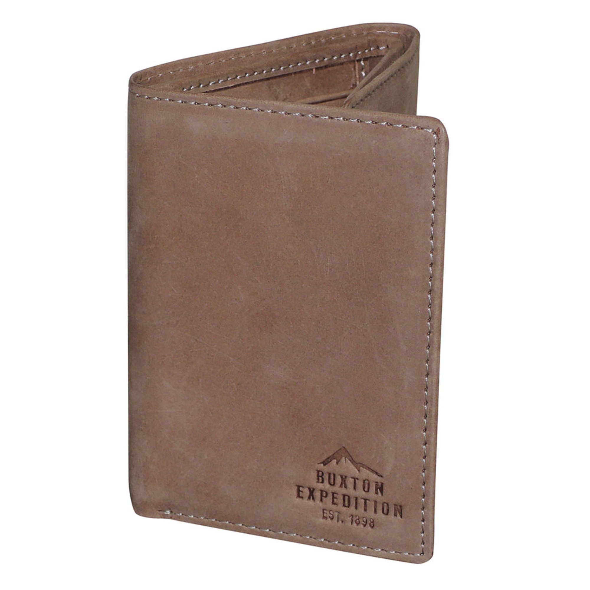 Buxton Expedition Trifold Wallet - Saddle | Men's Wallets | Apparel ...