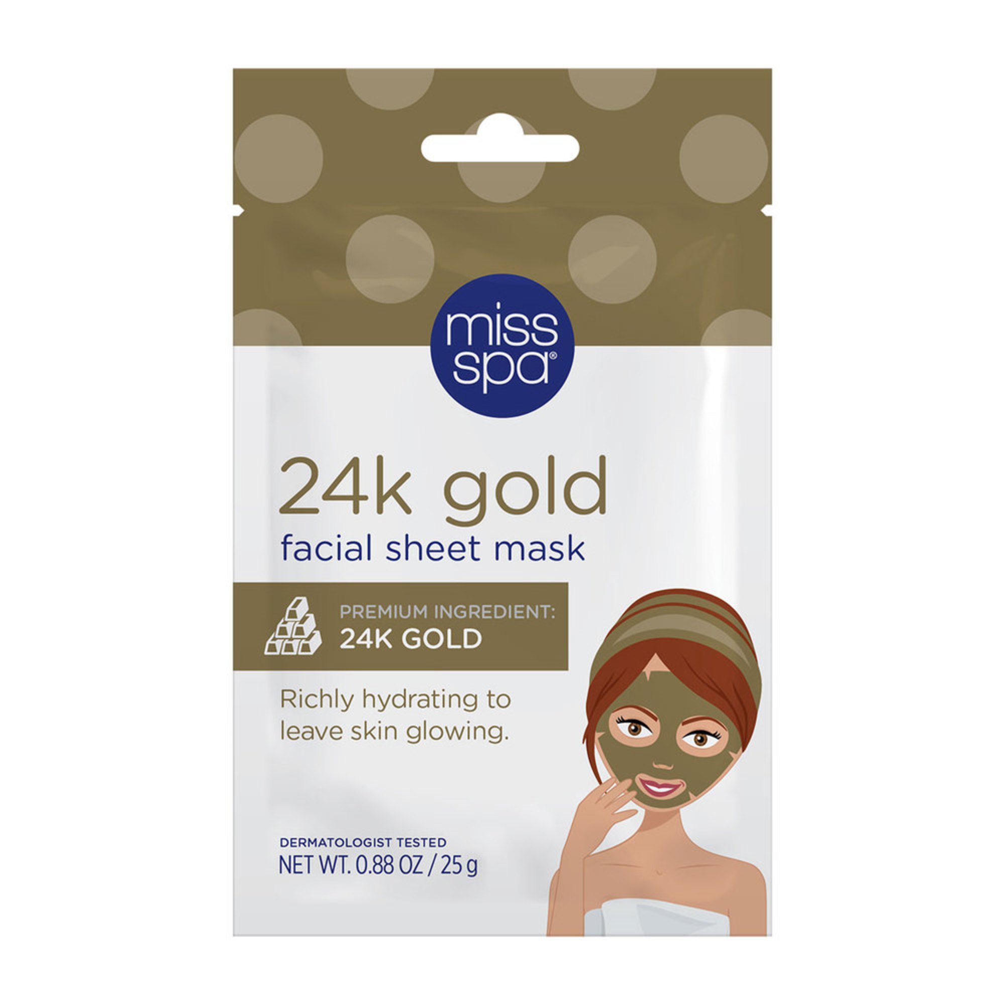 Miss Spa Gold Radiance Premium Sheet Mask | Sheet Masks | Health ...