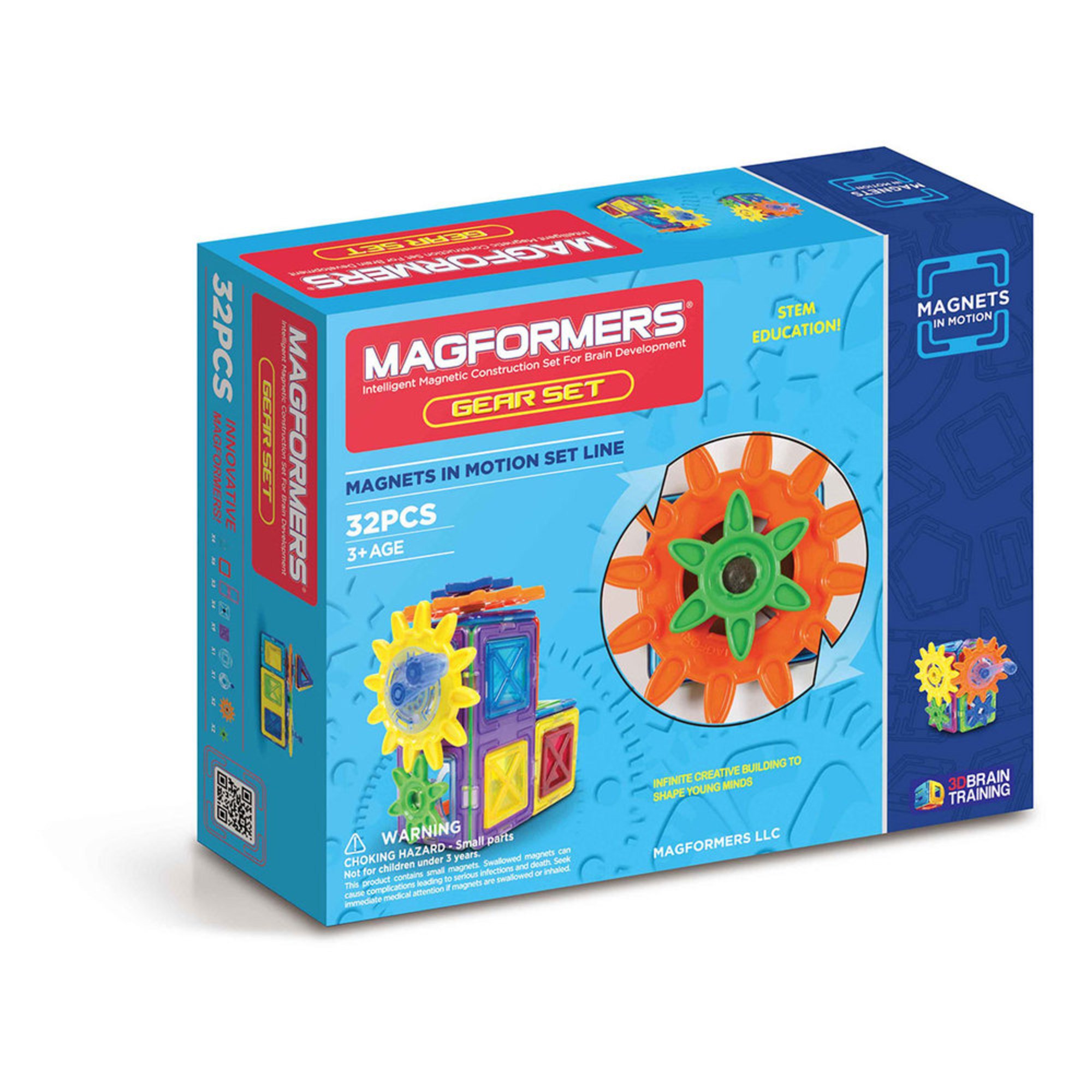 Magformers Magnets In Motion 32-piece Set | Magnetic Construction Kits ...