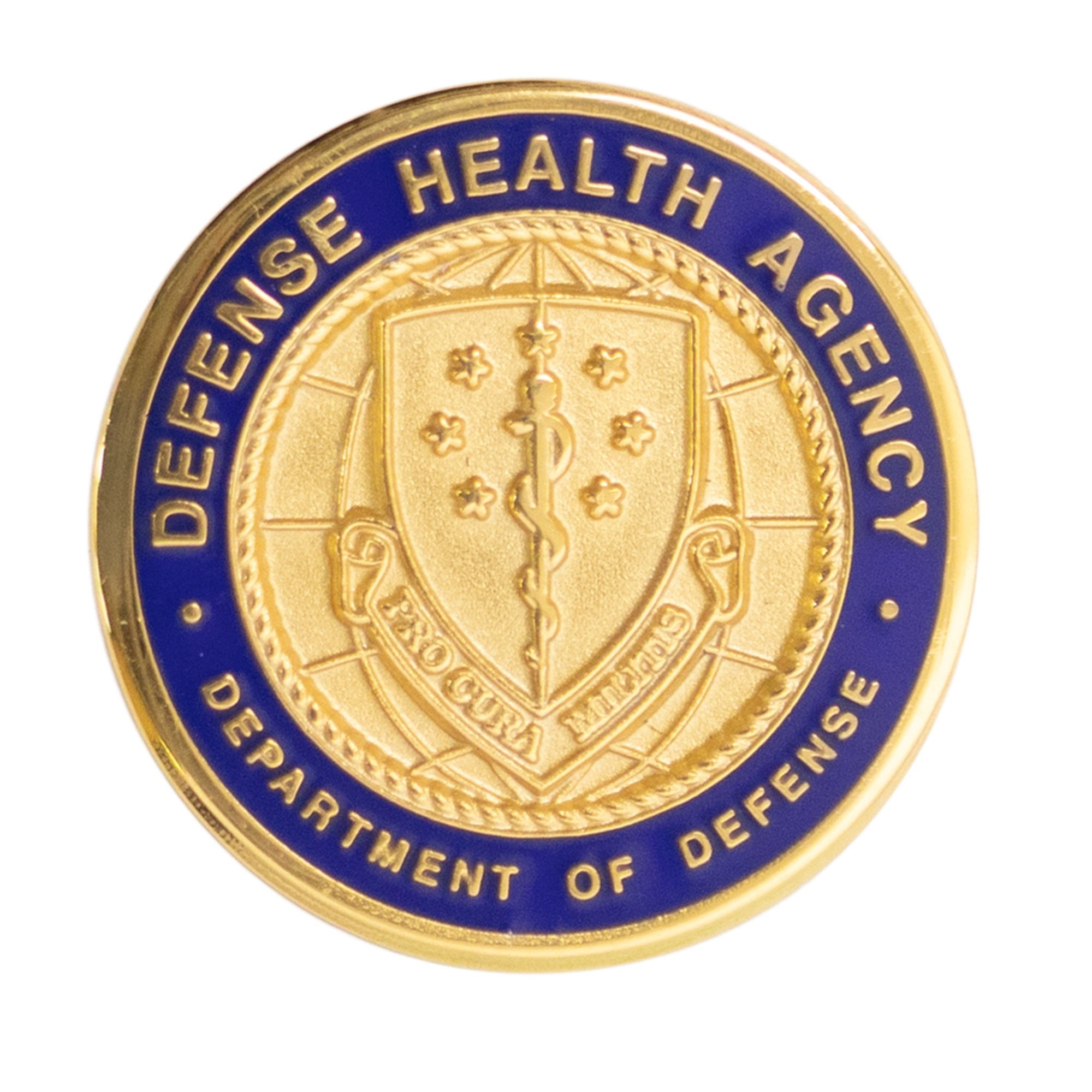 Lapel Pin Button Dod Health Agency Pro Cura | Jewelry | Military - Shop ...