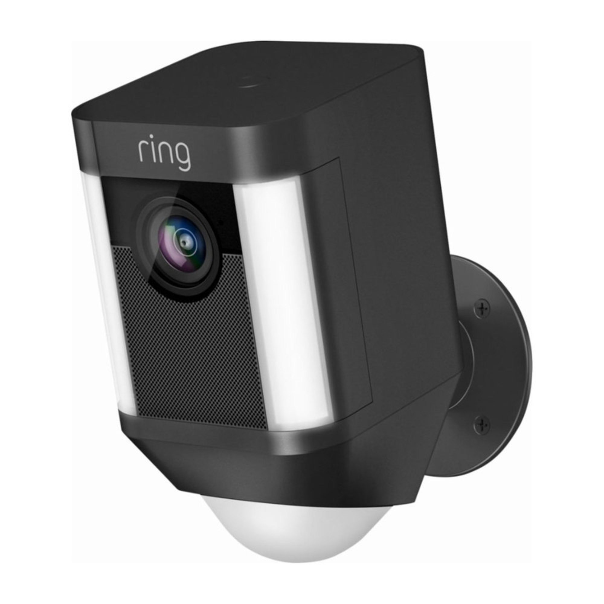 Ring Spotlight Cam Battery Outdoor Security Camera-black | Security ...