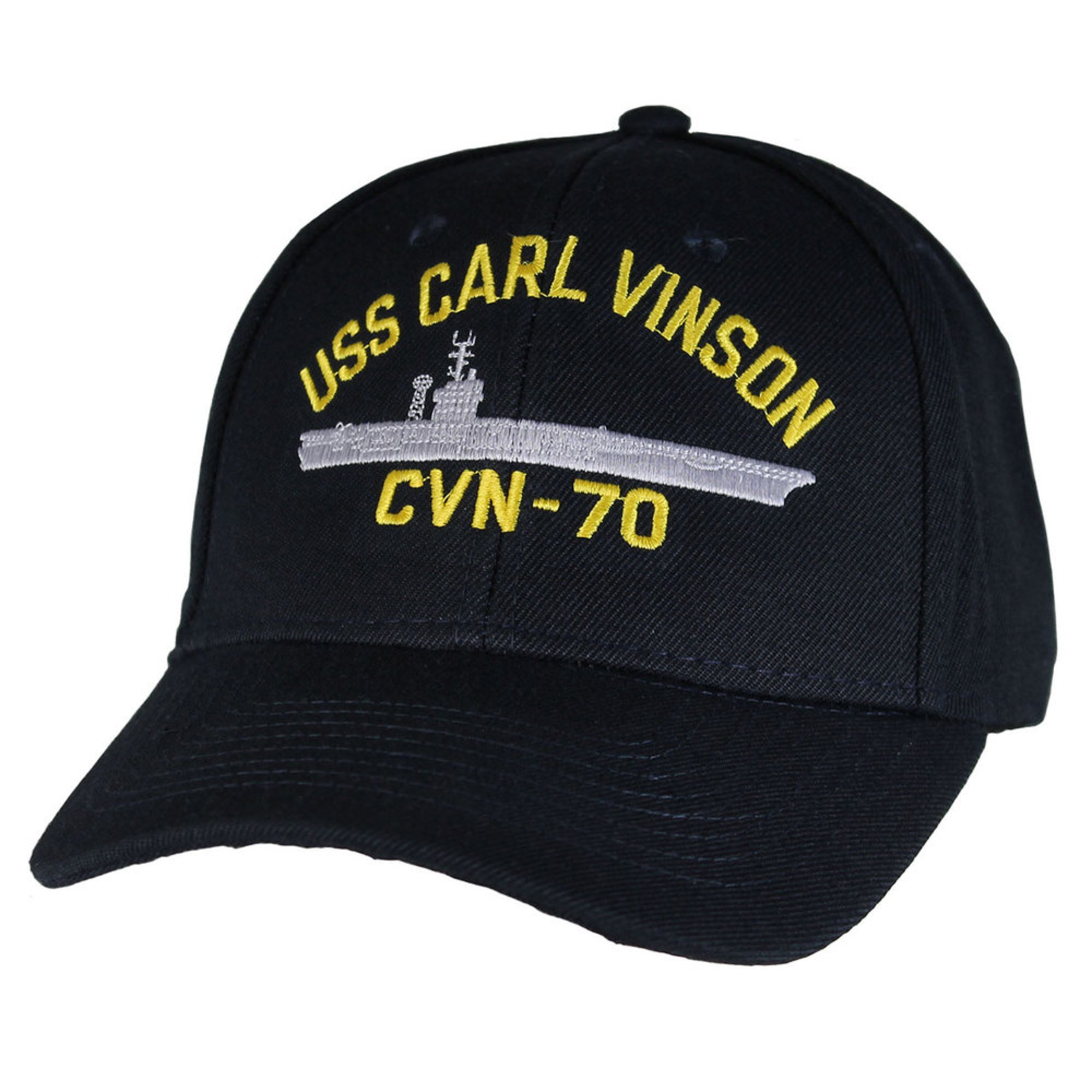Eagle Crest Men's Uss Carl Vinson Cvn-79 Carrier Hat | Navy Pride Hats ...