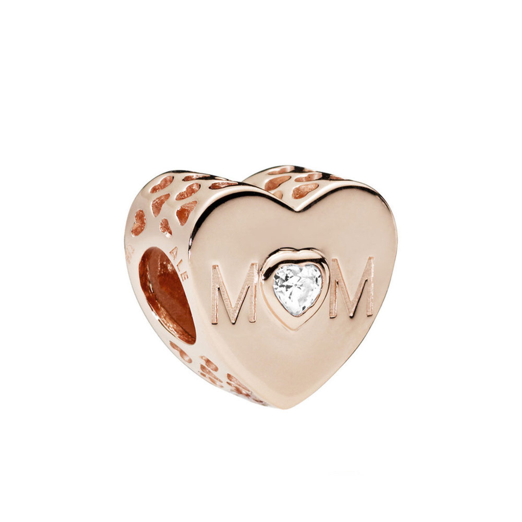 Pandora Rose Mother Heart, Clear Cubic Zirconia | Charms - Shop Your ...