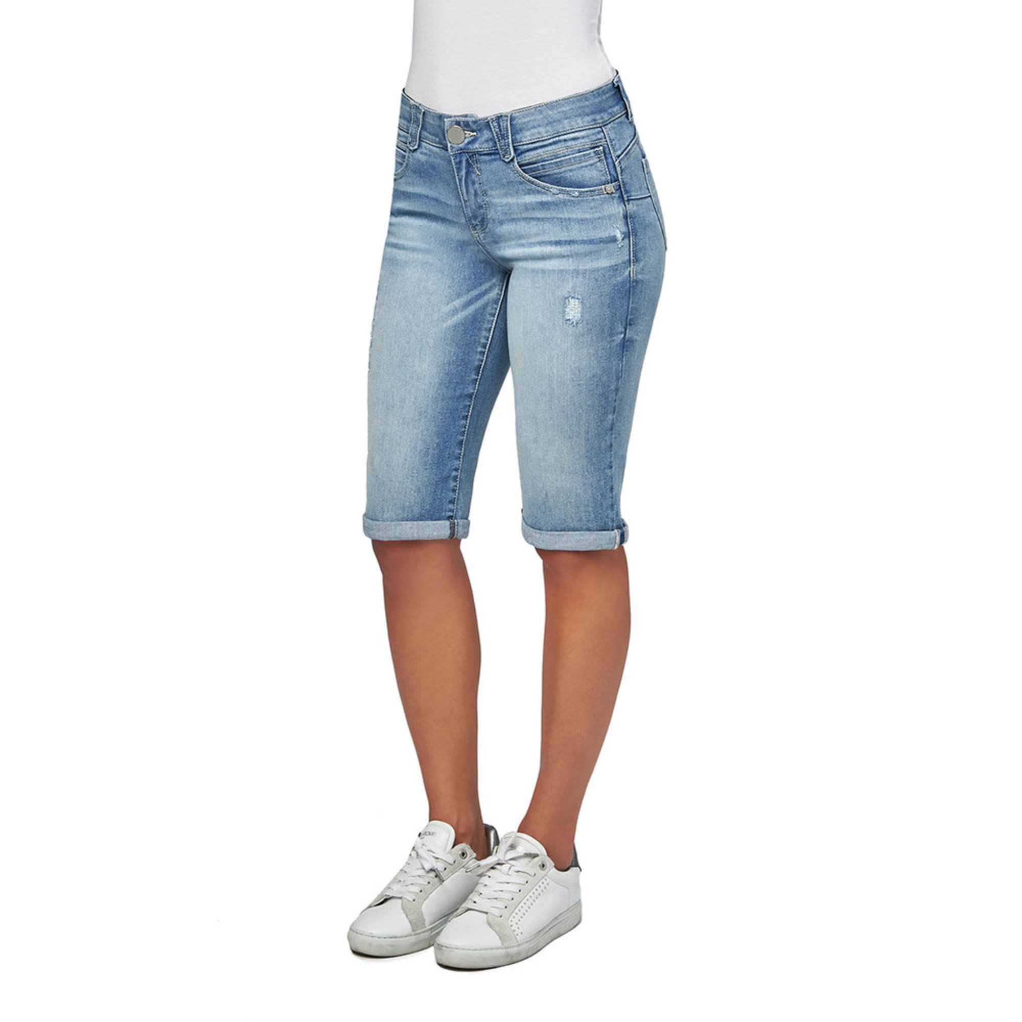 Democracy Women's Denim Ab Bermuda Shorts | Casual & Dress Shorts ...