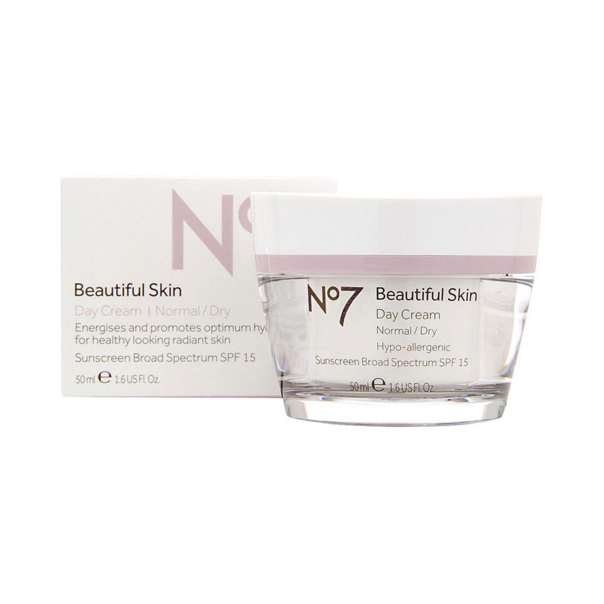 No7 Beautiful Skin Day Cream For Normal/dry Skin 1.7oz | Skin Care ...