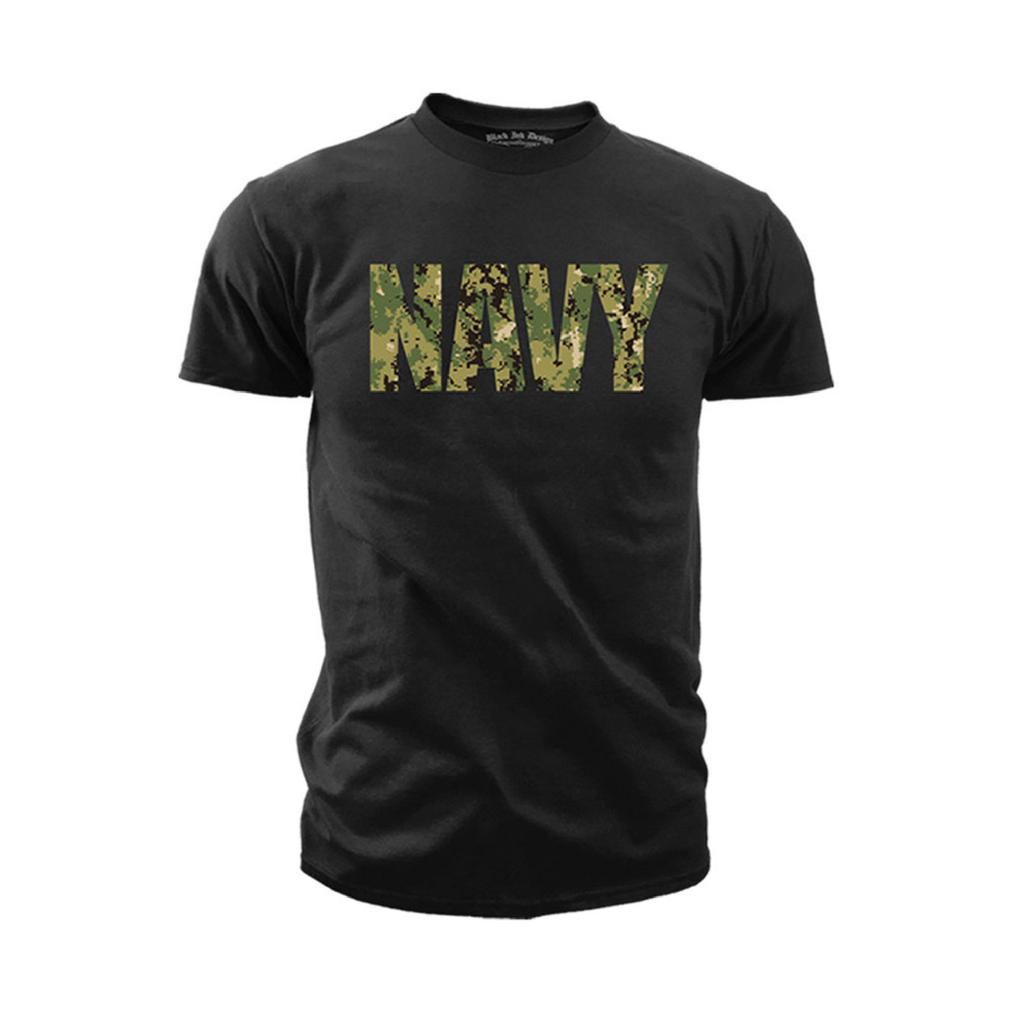 Black Ink Men's Usn Type Iii Camo Tee | Men's Navy Pride Tees ...