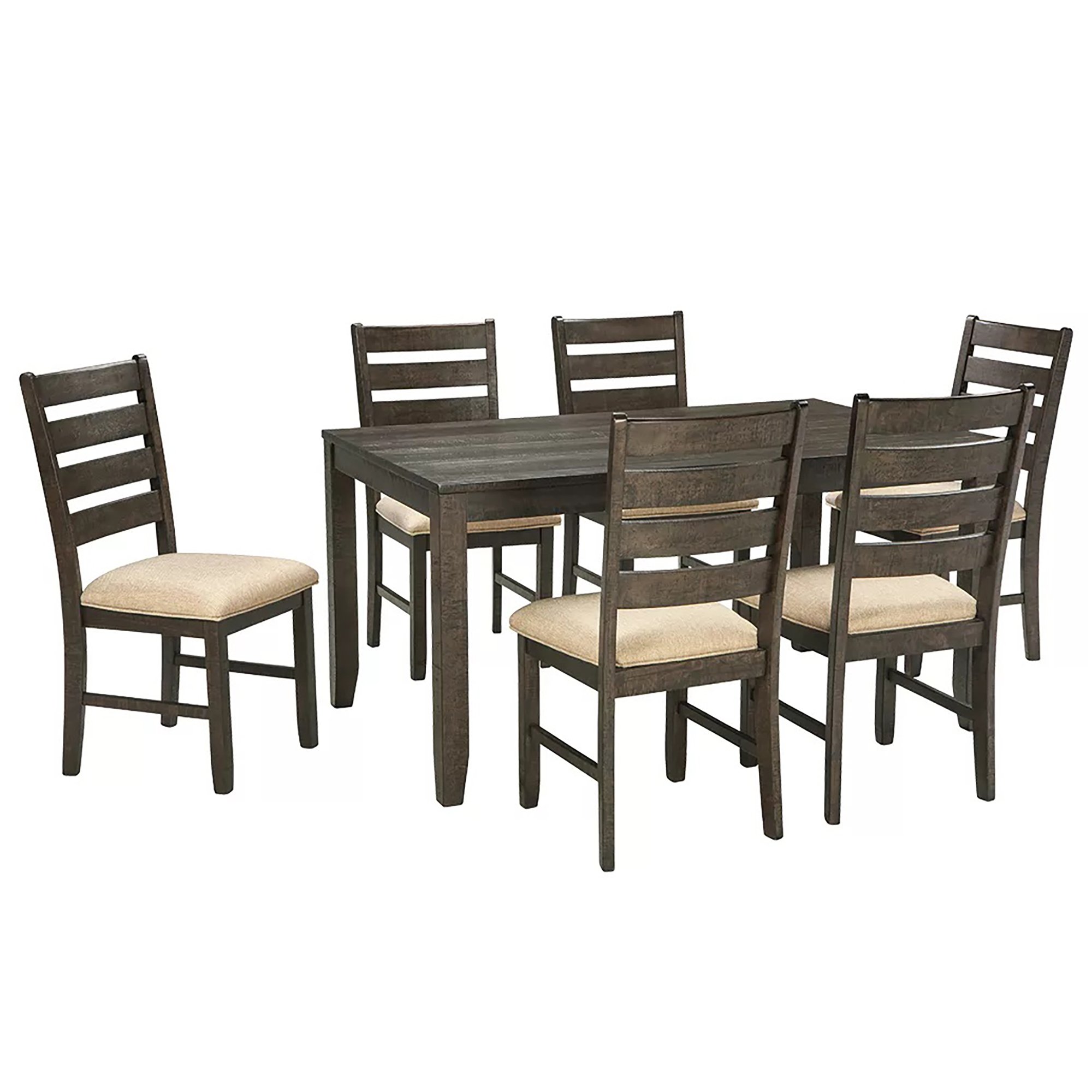 Signature Design By Ashley Rokane 7-piece Dining Set | Dining Room ...