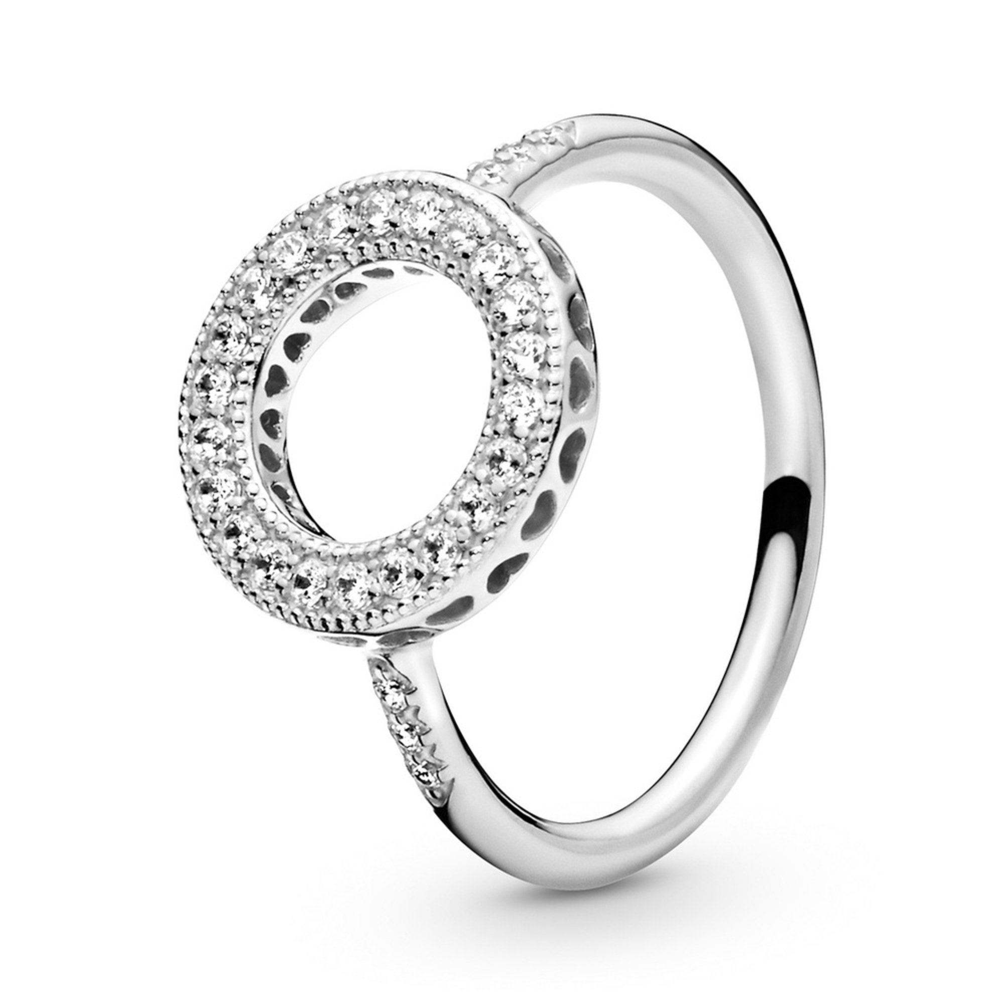 Pandora Hearts Of Pandora Halo Cz Ring, Size 7 | Fashion Jewelry ...