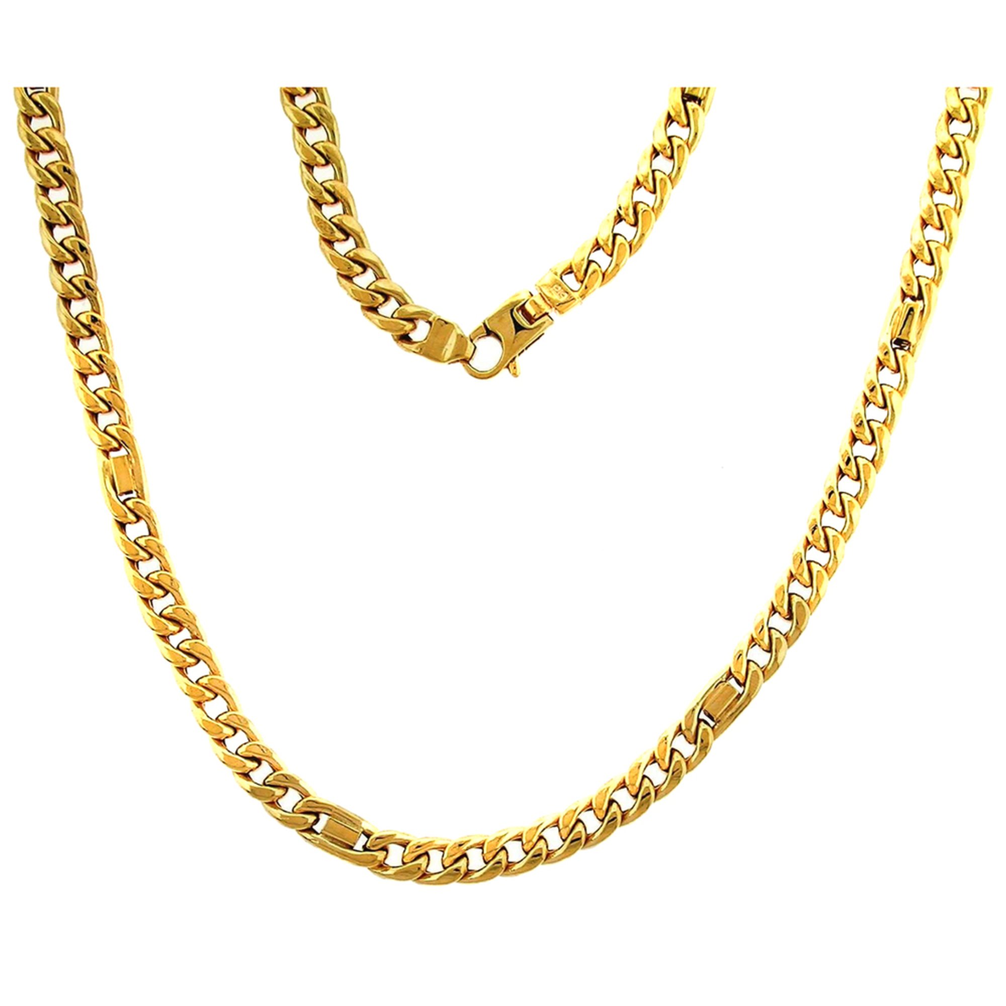 10k 22" Men's Link Chain | Gold Necklaces | Accessories - Shop Your ...