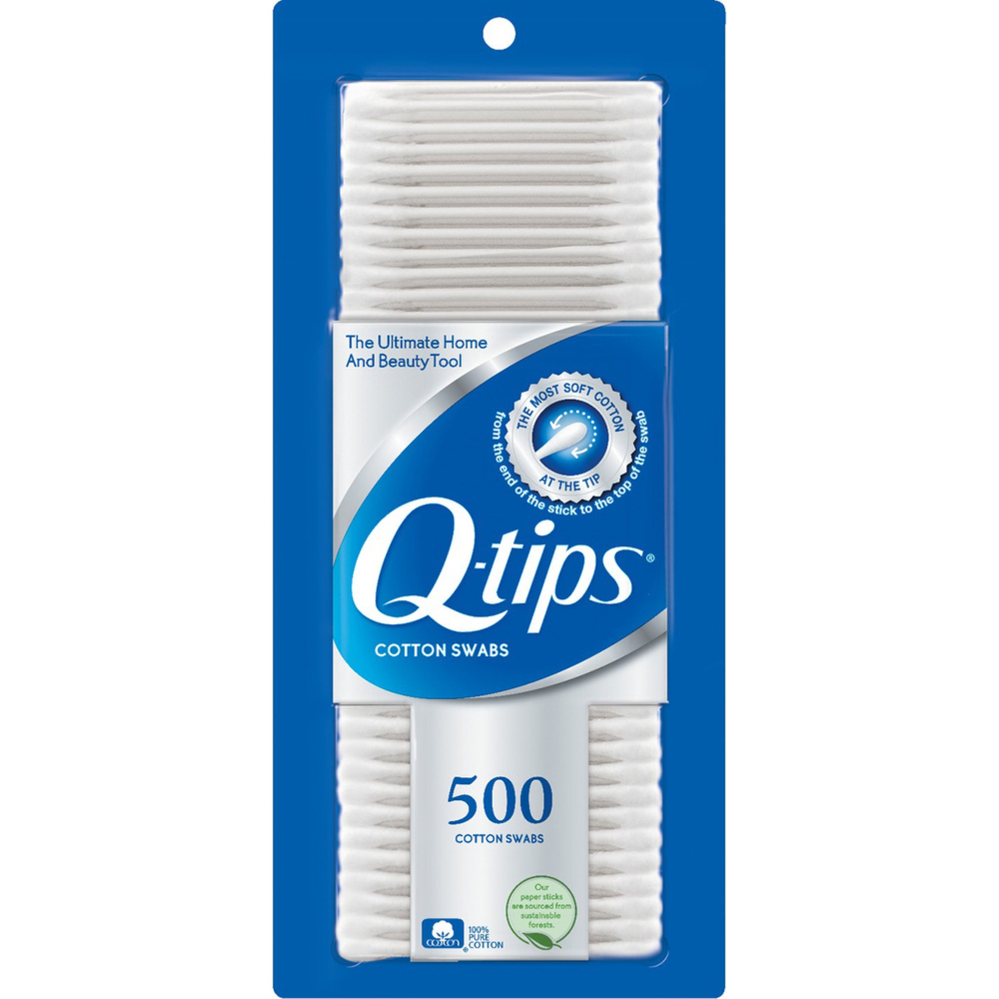 Q-tips 500ct | Cotton Balls, Pads, And Swabs | Beauty & Personal Care ...