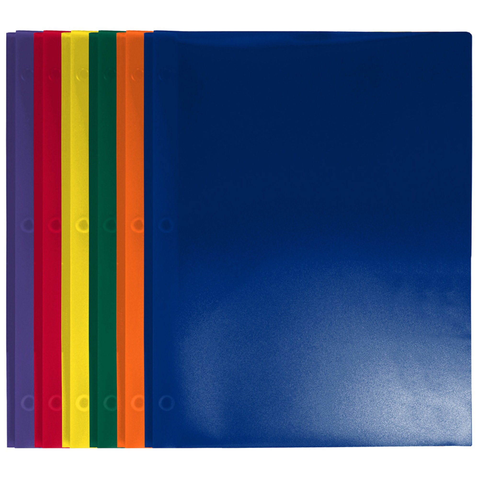 Top Flight Plastic Portfolio With Prongs | Folders, Binders ...