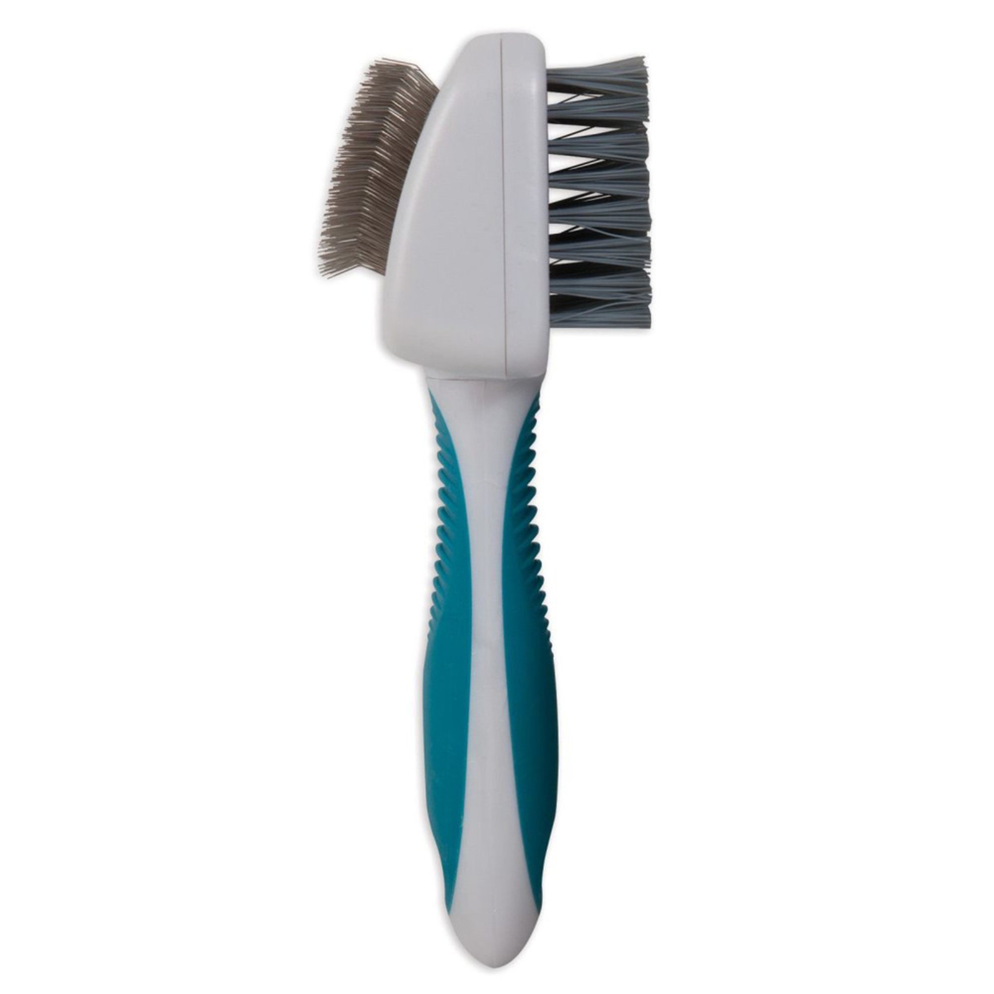 Petmate Furbuster 2 In 1 Slicker Bristle Brush For Cats | Pet Grooming ...