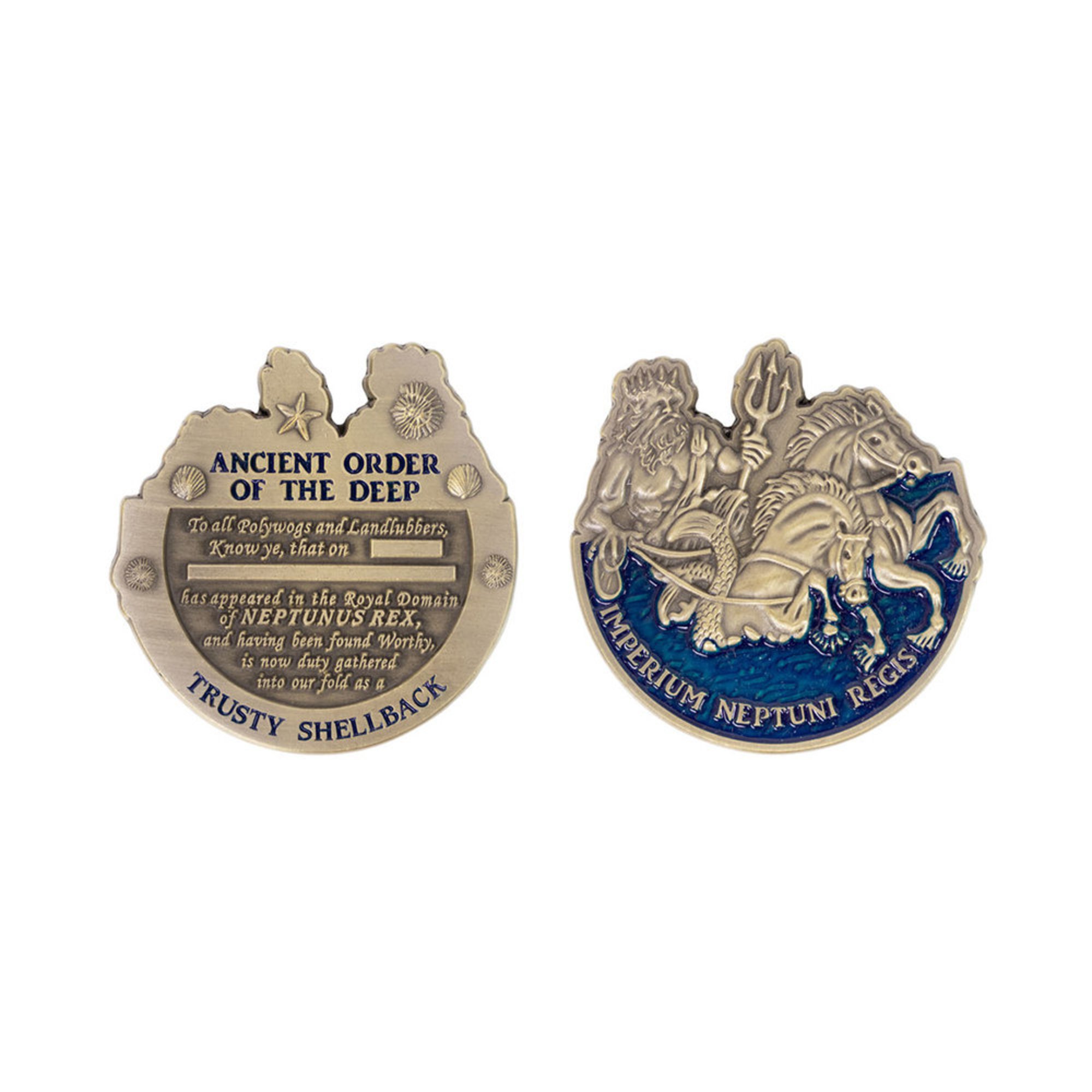 Vanguard Shellback Coin | Coins | Navy Pride - Shop Your Navy Exchange ...