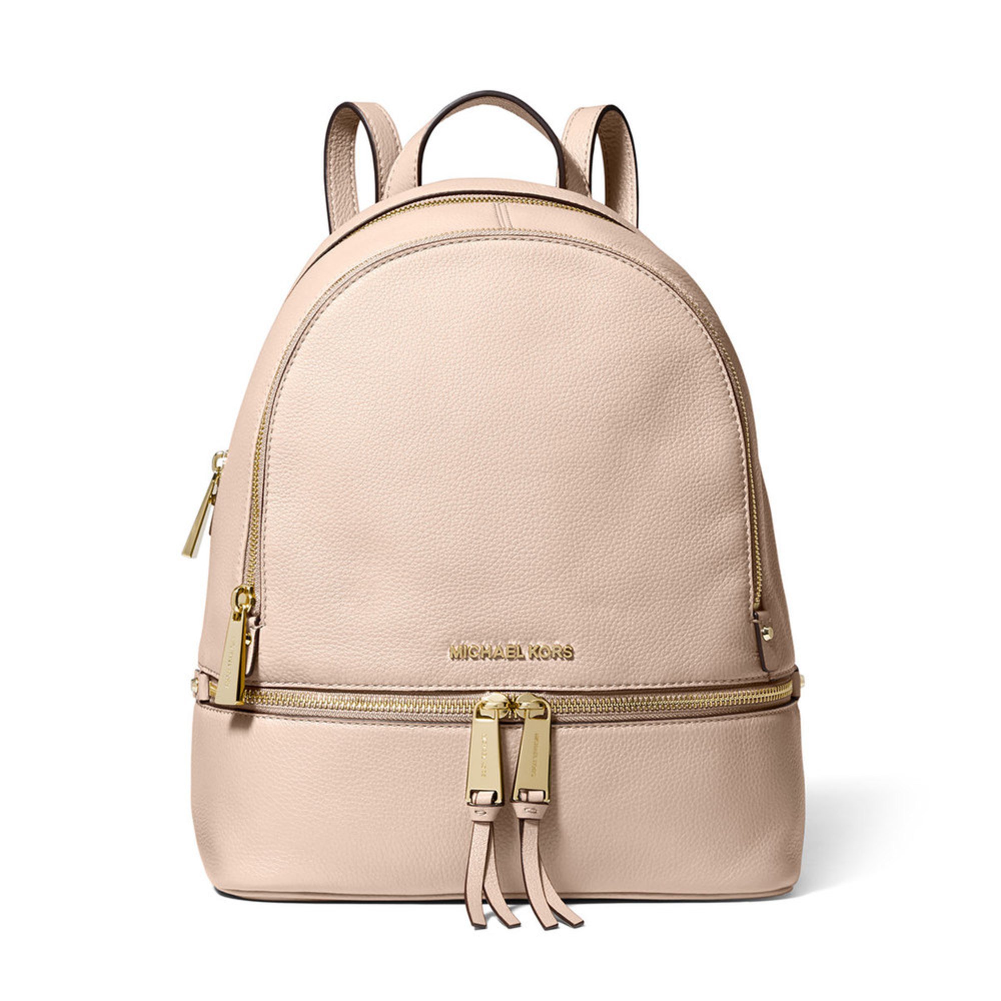 Michael Kors Rhea Zip Medium Backpack Soft Pink | Fashion Backpacks ...