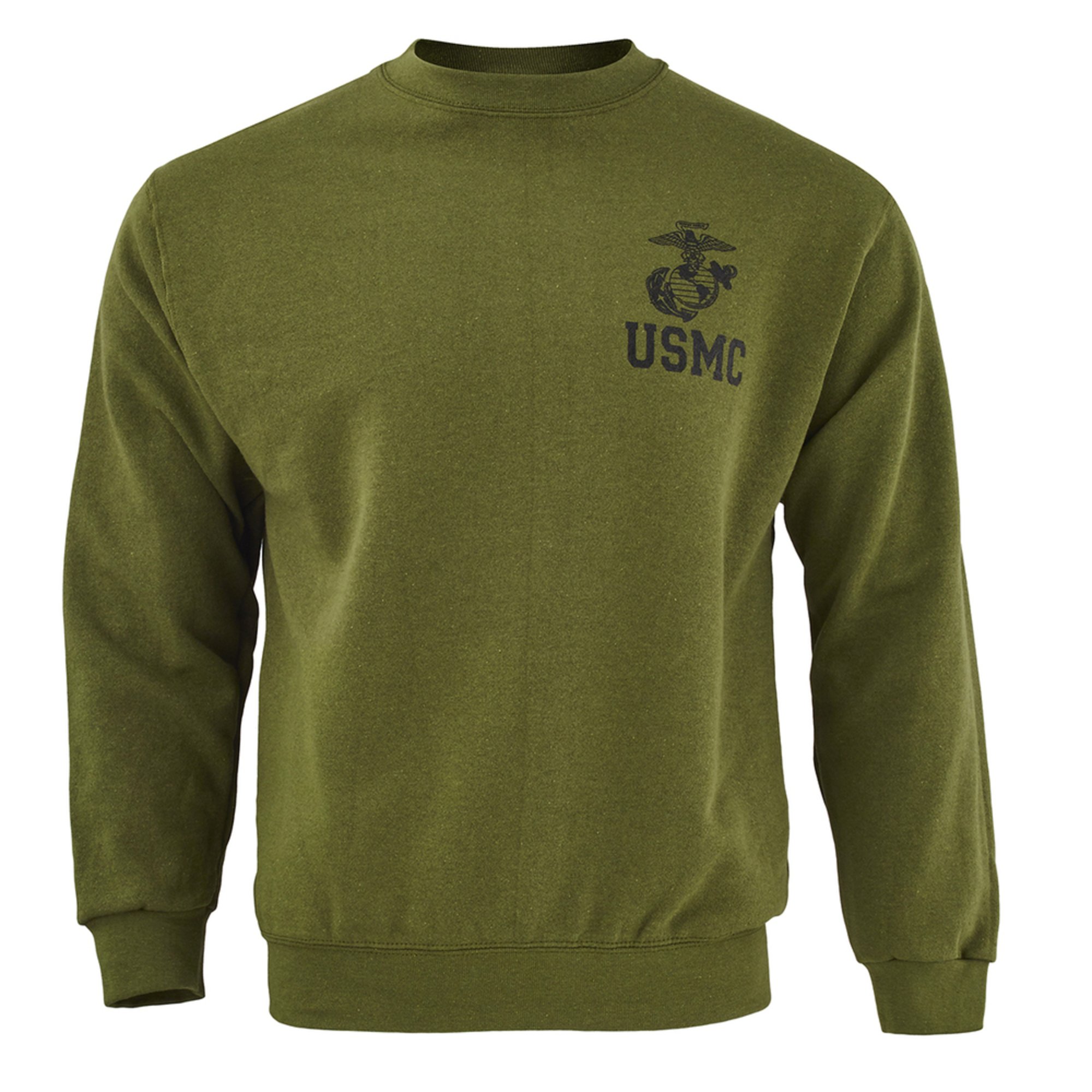 Usmc Dla Green Sweatshirt | Physical Training Uniforms (ptu) | Military ...