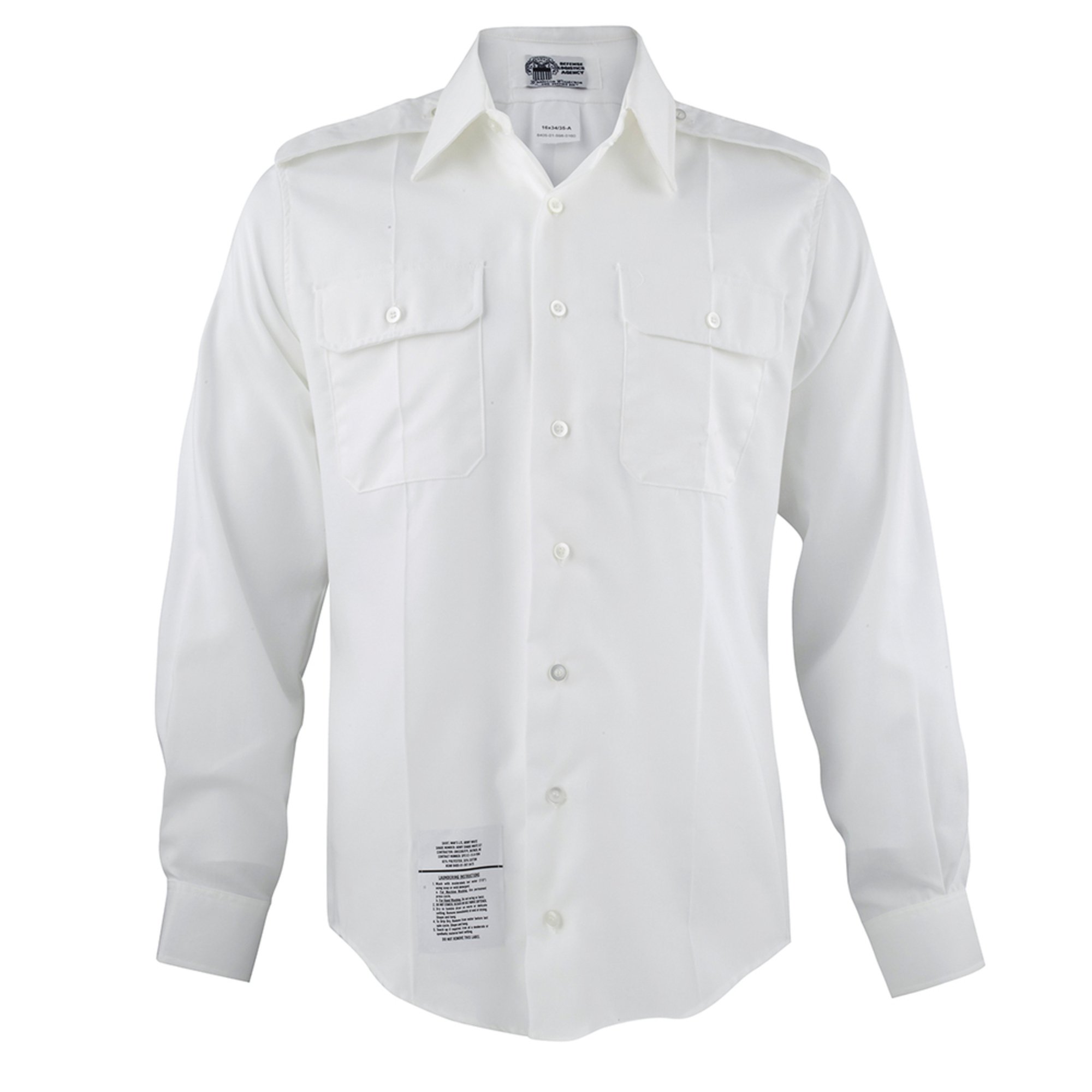 Army Men's White Long Sleeve Shirt (c) | Army | Military - Shop Your ...