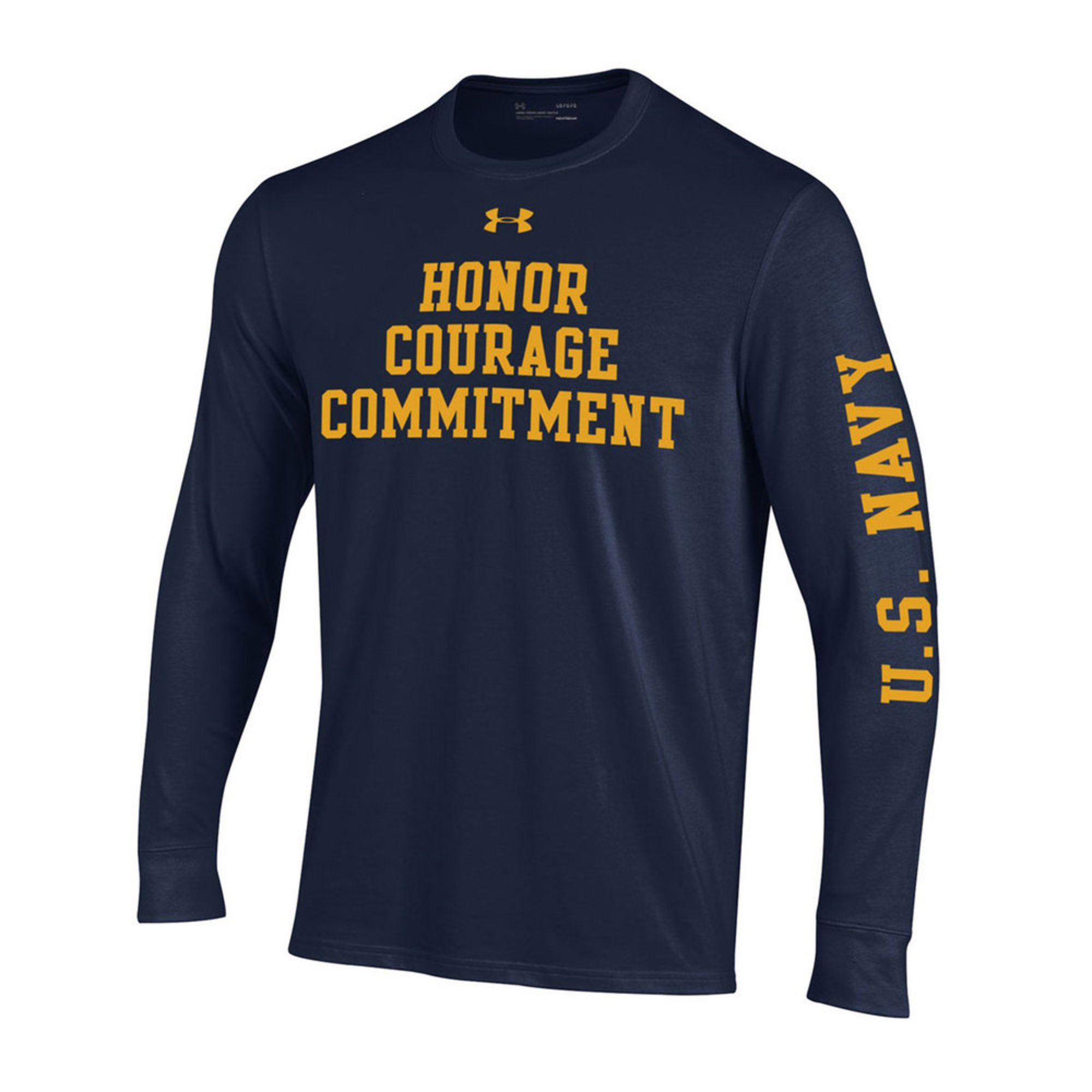 Under Armour Men's Usn Honor Courage Performance Tee | Men's Navy Pride ...